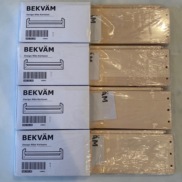 IKEA | Storage & Organization | Ikea Bekvm Spice Racks Bookshelves Set ...